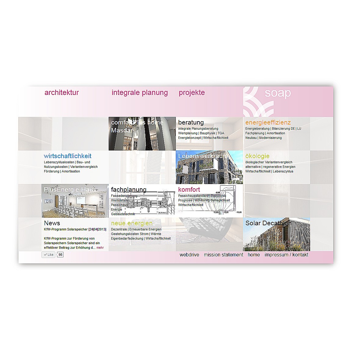 Soap Sustainability Office For Architectural Projects Dipl Ing Hannes Guddat